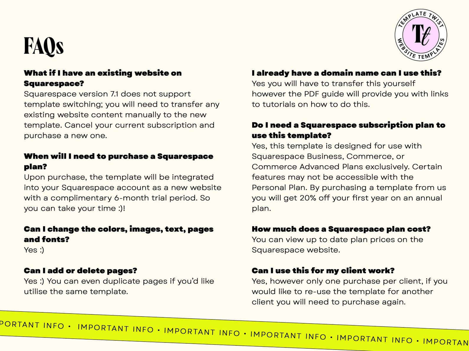 Retro Pink Squarespace, Template for Bakeries, Baking Website, Baker ...