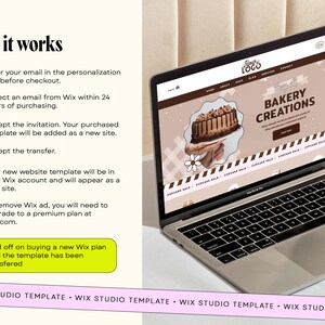 Bakery Website, Website Template, Wix Studio, Baking Website, Wix ...
