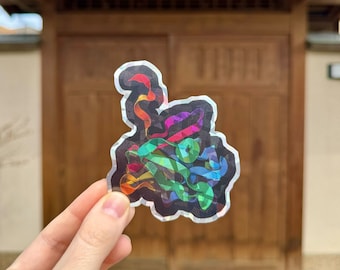 Green Fluorescent Protein GFP Sticker // Vinyl, Waterproof, and ...