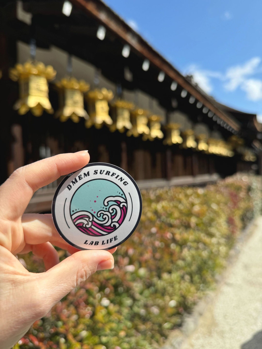 Cell Culture Sticker Magnet - Etsy