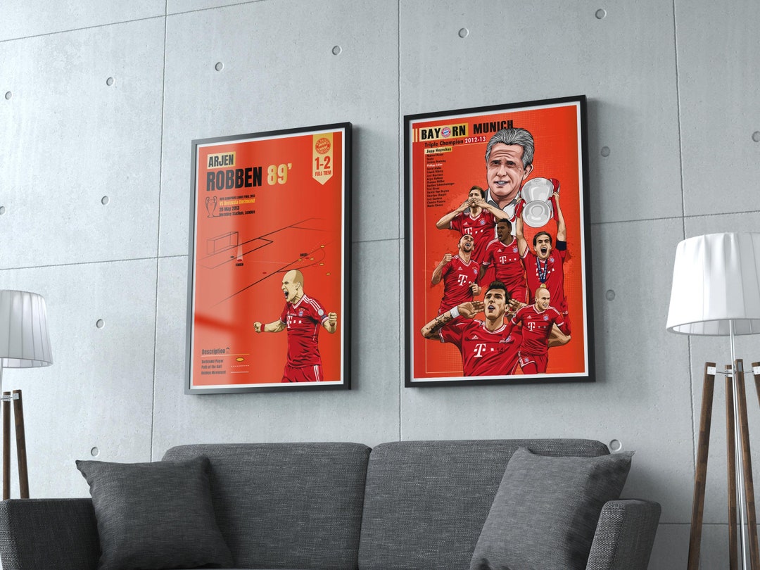 Bayern Munich Poster ,vector Style ,soccer Art Print, Football Poster ...
