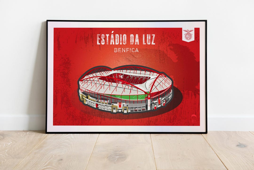 Benfica, Estádio Da Luz , Stadium, Print, Football, Soccer, Gift, Fan ...