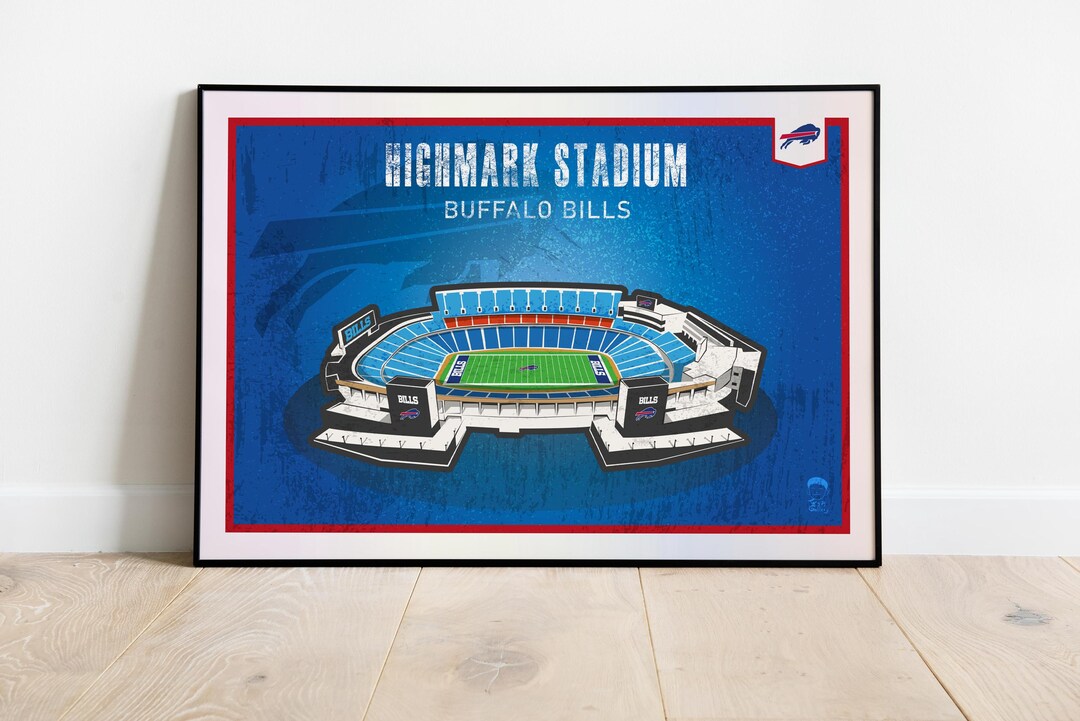 Buffalo Bills, Highmark Stadium , Stadium, Print, Football, Gift, Fan ...