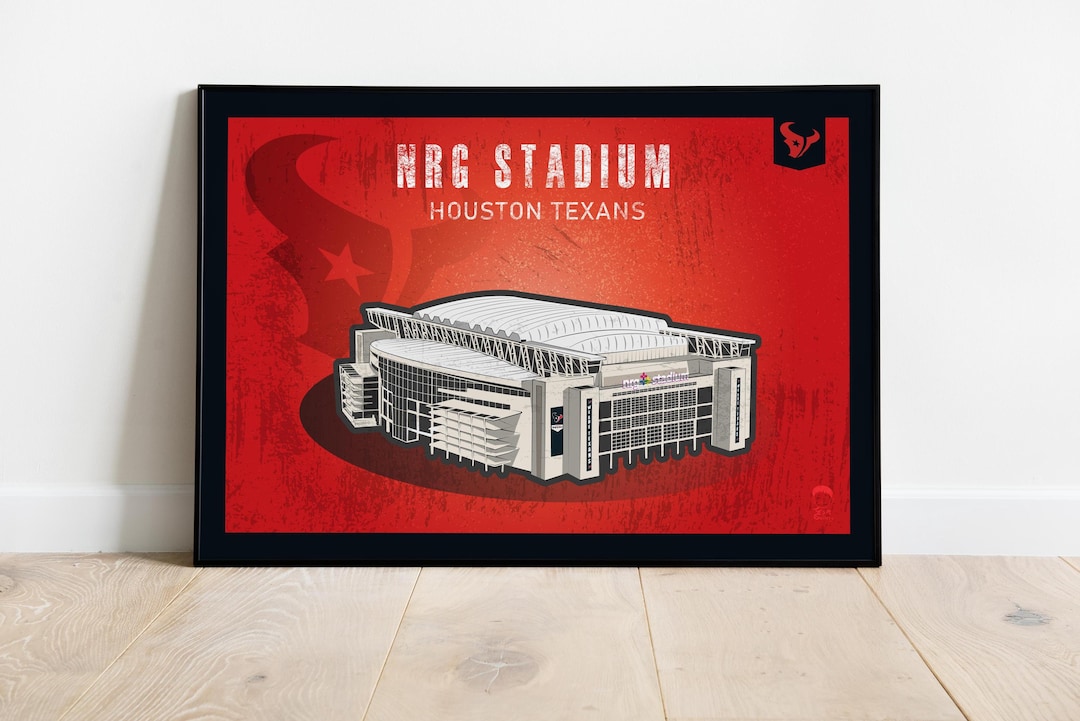 Houston Texans, NRG Stadium , Stadium, Print, Football, Gift, Houston ...