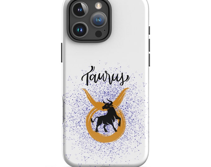 Tough Case Zodiac Taurus Arrow Phone Case iPhone Galaxy Pixel Gift ...