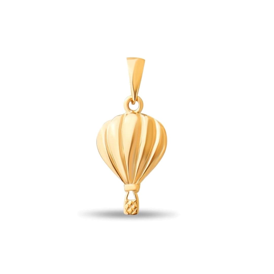 14ct Gold Hot Air Balloon Pendant – Pendant Only - Etsy