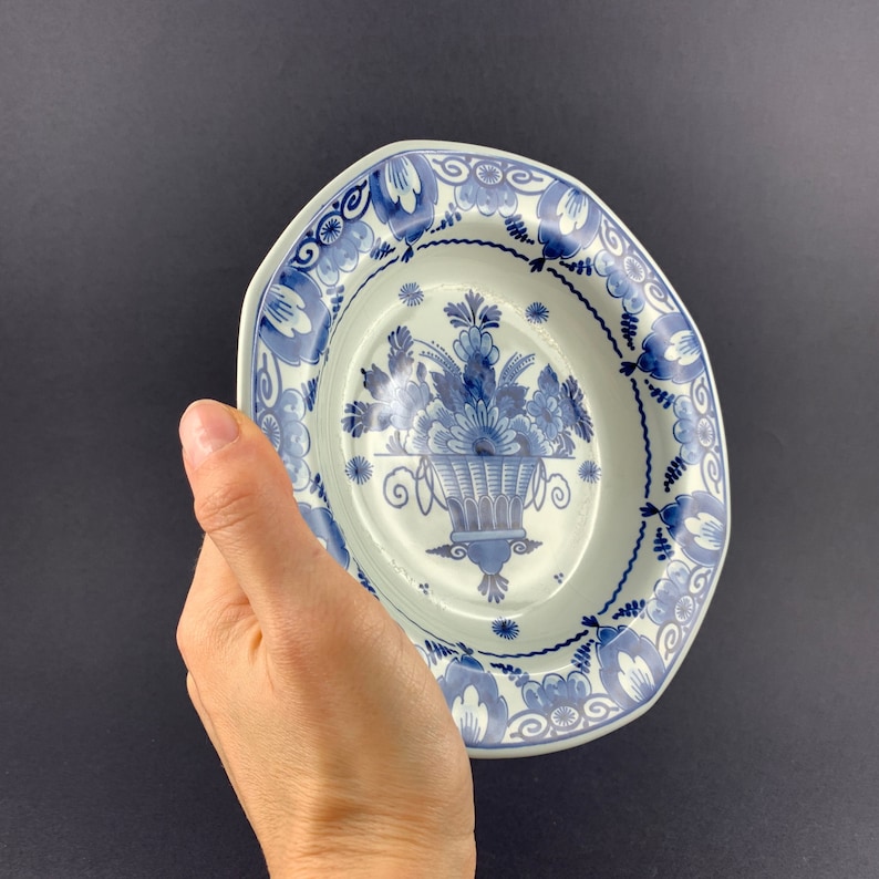 Royal Delft Blue Handpainted Plate 1979 - Collectible Delftware ...