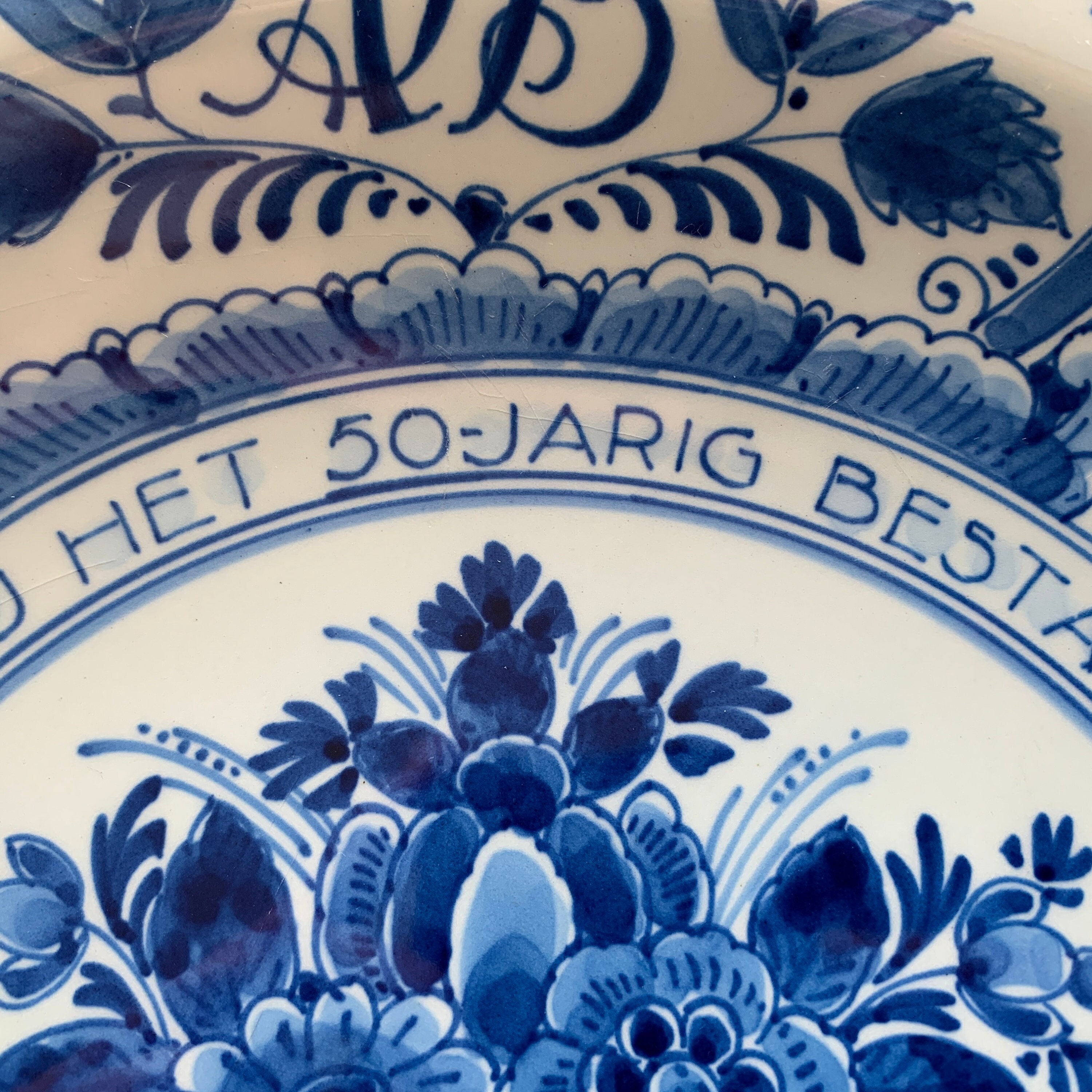 Royal Delft Blue Handpainted Plate 1966 Collectible Delftware Authentic ...