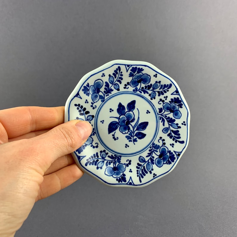 Royal Delft Blue Handpainted Plate 1991 - Collectible Delftware ...
