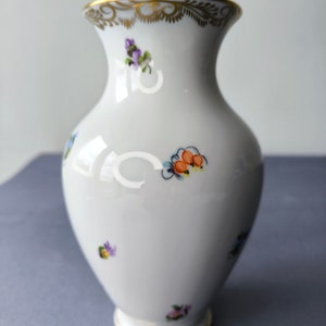 Herend Vase Handpainted Porcelain Floral Design for Luxury Home Decor ...