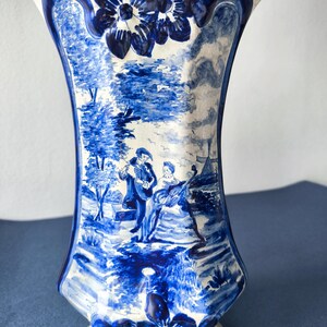 18th Century Delft Blue Vase by De Lampetkan LPK – Authentic Hand ...