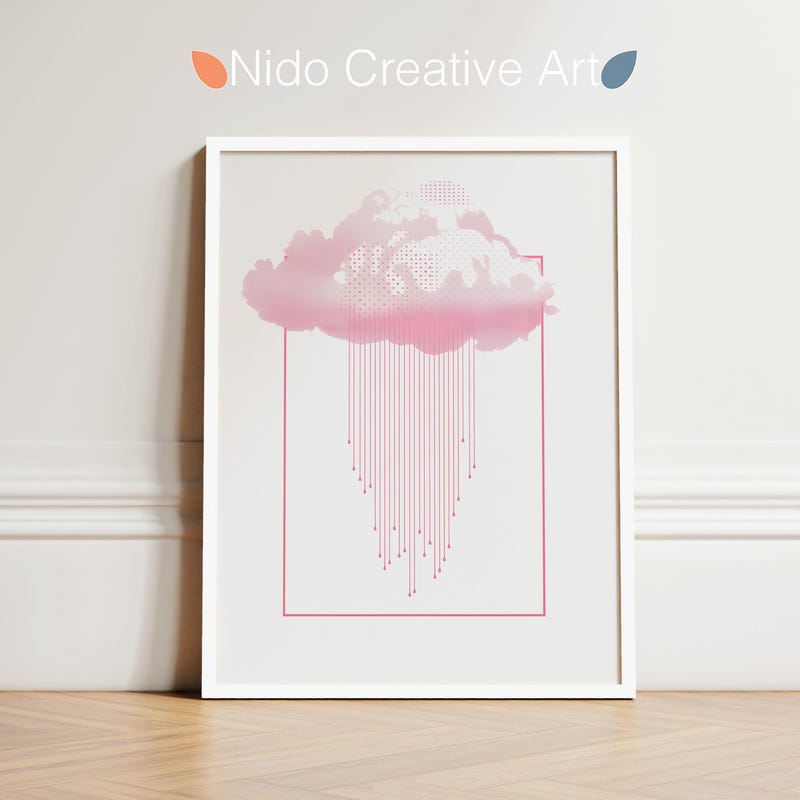 Geometric Clouds - Etsy