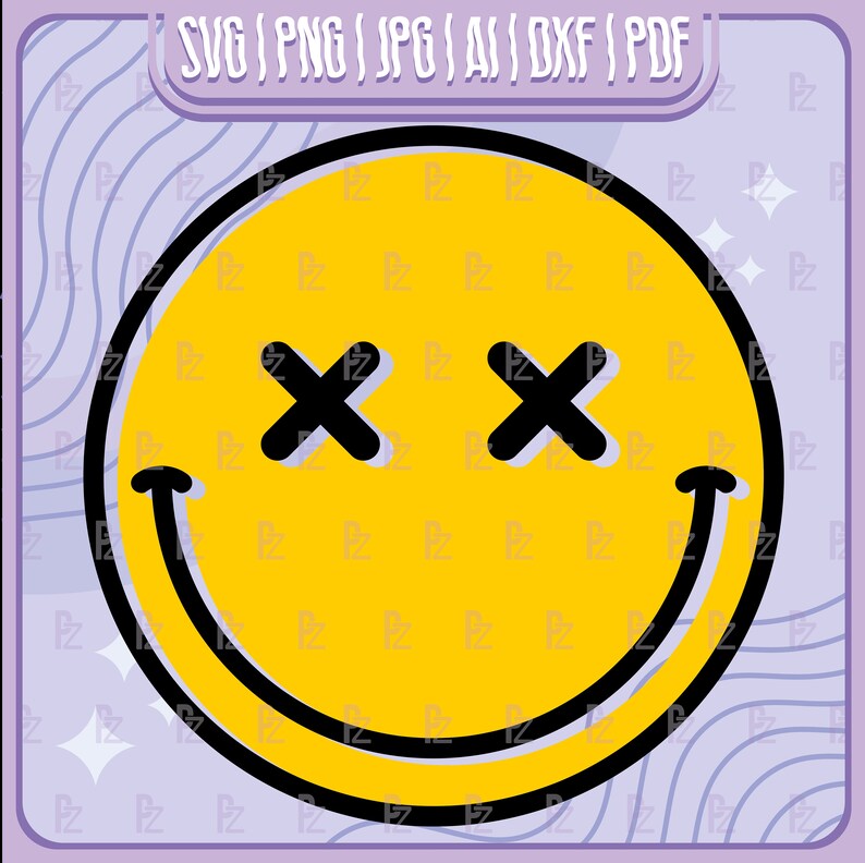Smiley Face Svg Happy Face Svg Emoji Svg Svg Files for Cricut and ...