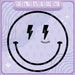 Lightning Smiley Face Svg High Smiley Svg Emoji Svg Svg Files for ...