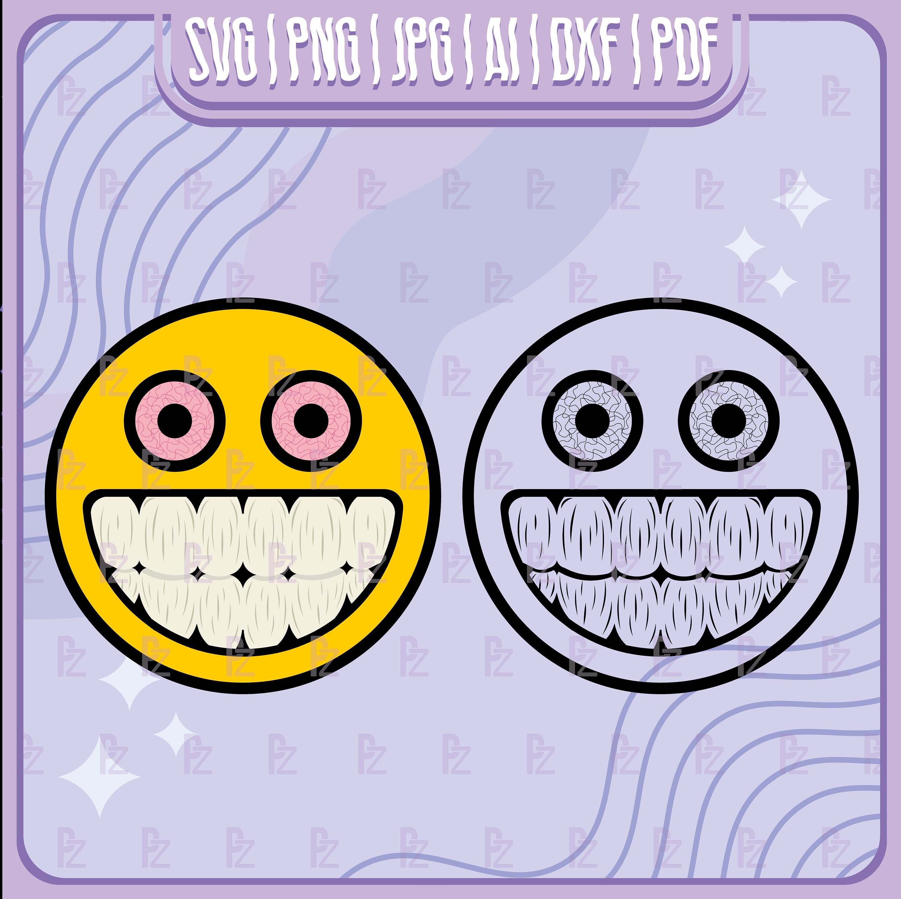 Smiley Bundle Svg High Smiley Svg Emoji Svg Svg Files for Cricut and Silhouette Vector Smiley ...