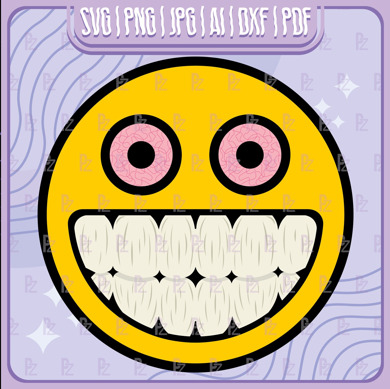 Creapy Smiley Face Svg High Smiley Svg Emoji Svg Svg Files for Cricut ...
