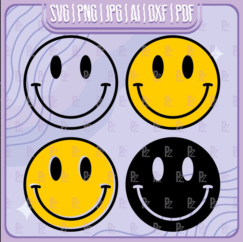 Smiley Bundle Svg High Smiley Svg Emoji Svg Svg Files for Cricut and ...