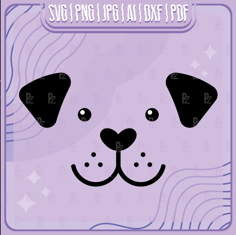 Dog Face Svg Dog SVG Cute Svg Puppy Svg Dog Lover Png Dog Mom Svg Png ...