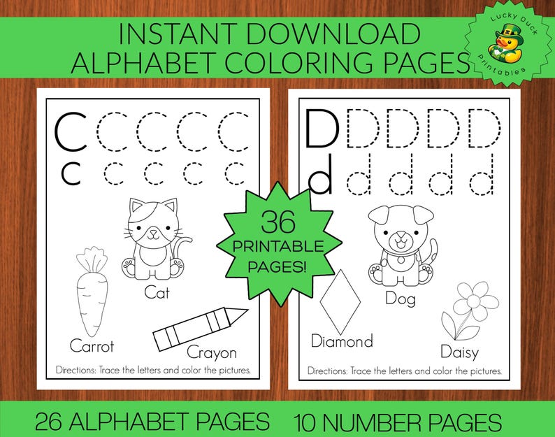 Alphabet Coloring Pages for Preschool Preschool Activity Printable ...