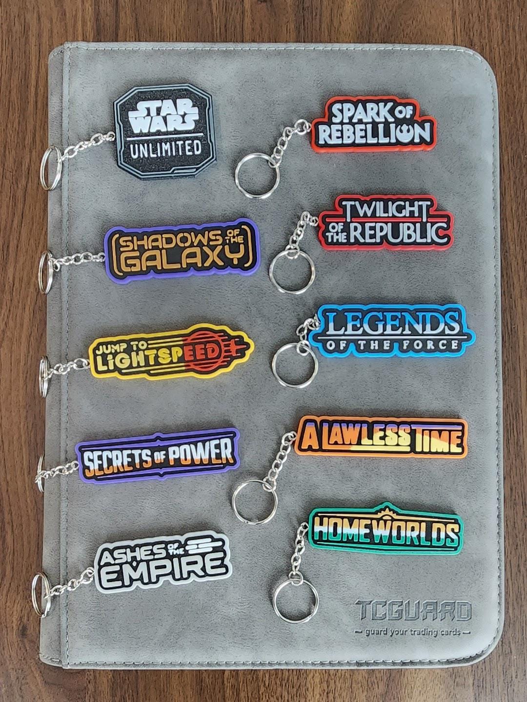 Star Wars: Unlimited Binder Pull Tag Label Keychain (all Sets ...