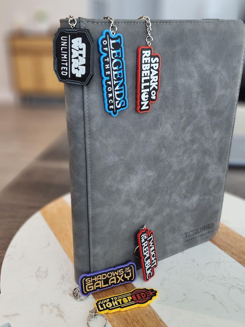 Star Wars: Unlimited Binder Pull Tag Label Keychain (all Sets ...