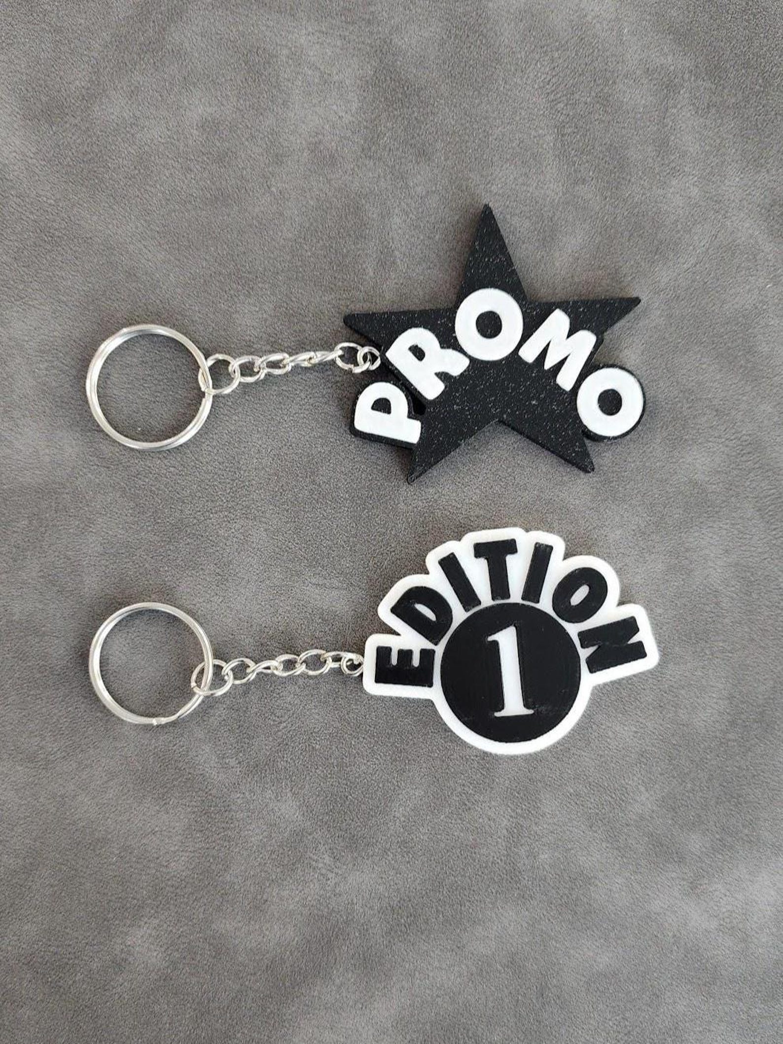 Vintage Gen 1 Logo 3D Binder Pull Tags Label Keychains Collection ...