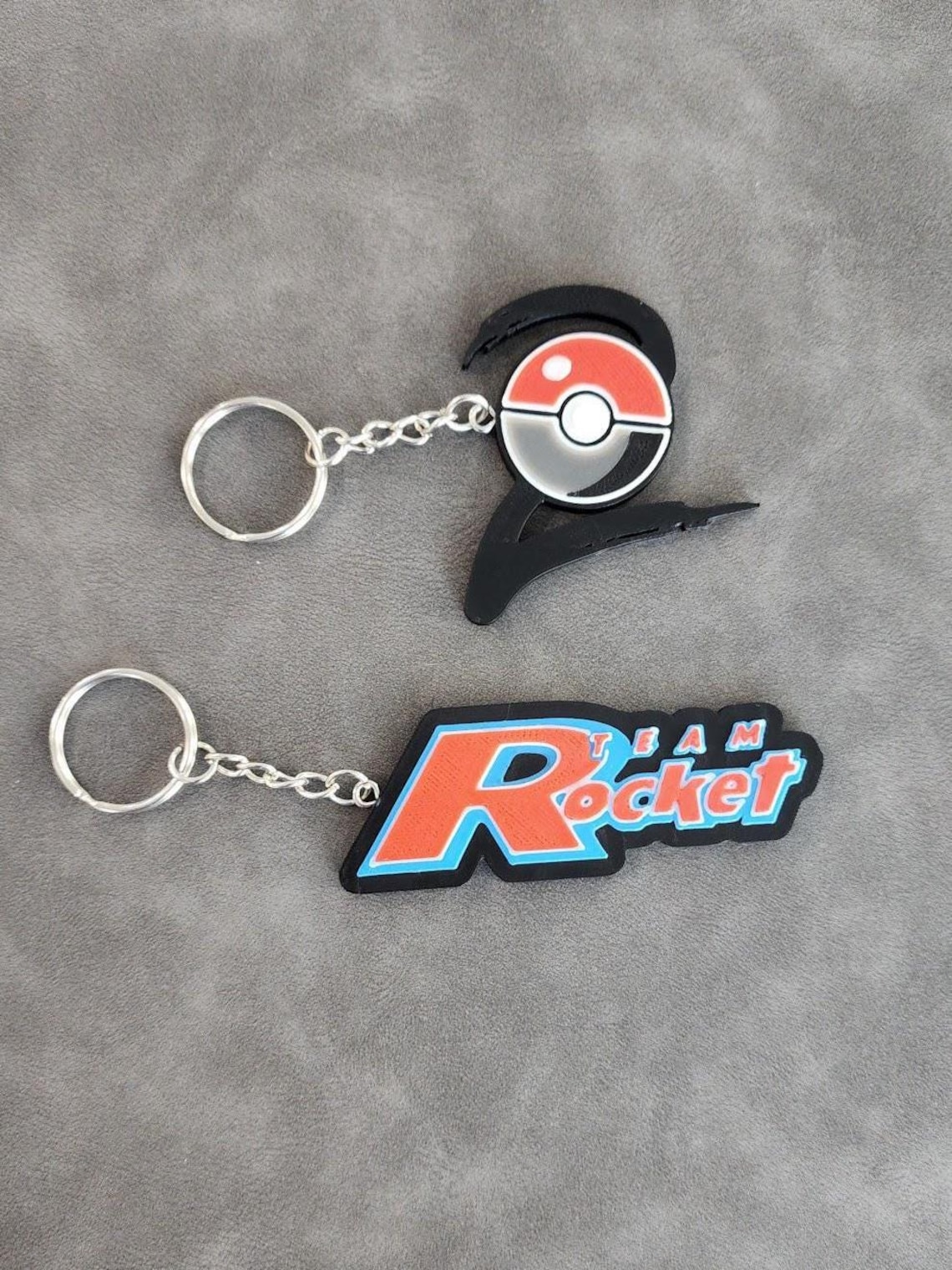 Vintage Gen 1 Logo 3D Binder Pull Tags Label Keychains Collection ...