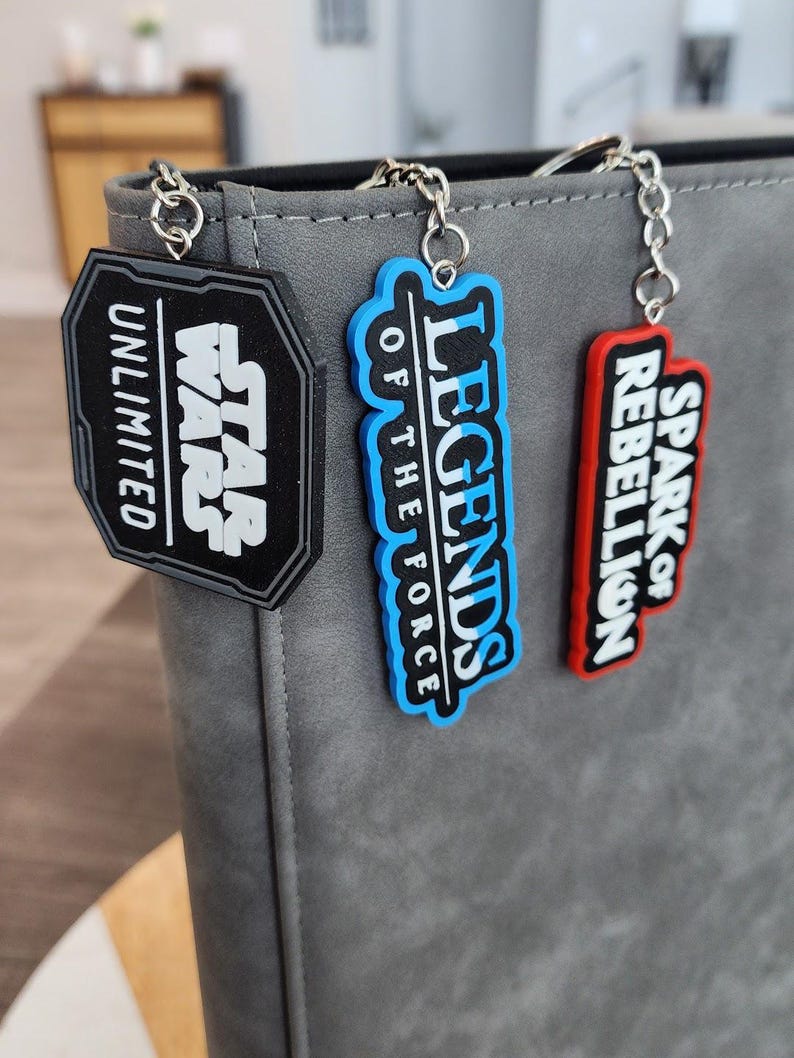 Star Wars: Unlimited Binder Pull Tag Label Keychain (all Sets ...