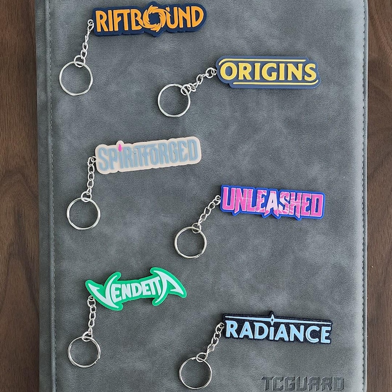 Tcg Card Keychains - Etsy