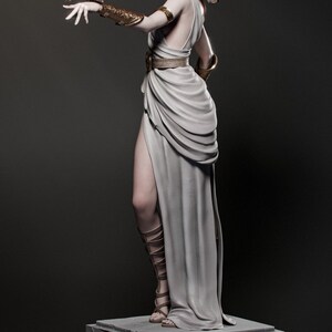 Athena 12K Quality Hand Painted Figurine, Mythology, Gift Athena Fans ...