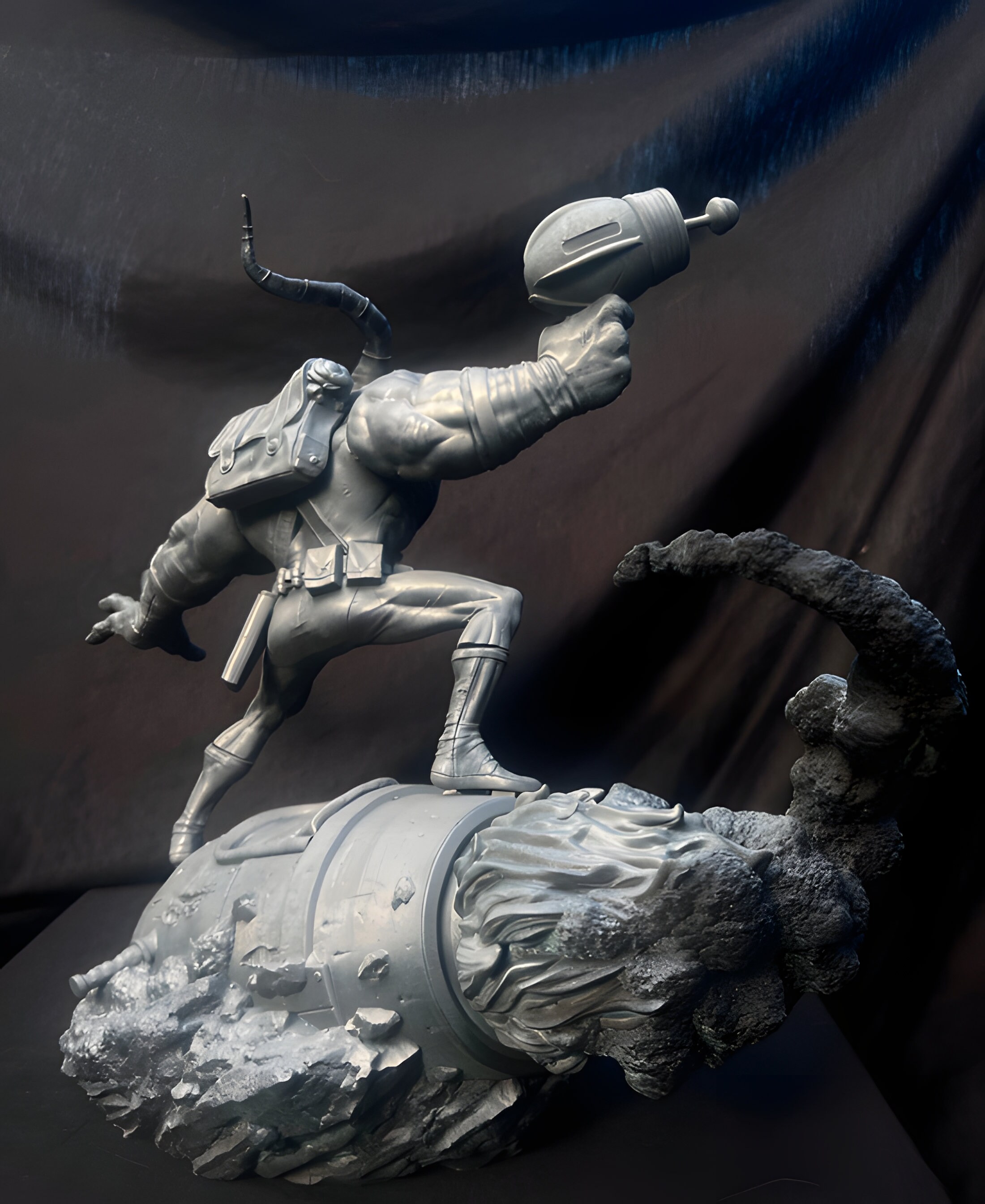 Earthworm Jim Ultra Quality 12K Figurine, Handmade, Best Gift for ...