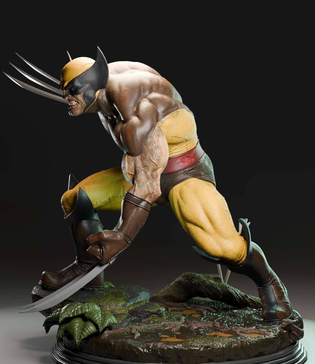 Wolverine Special Figurine 12K Collectors Edition Ultra Realistic ...