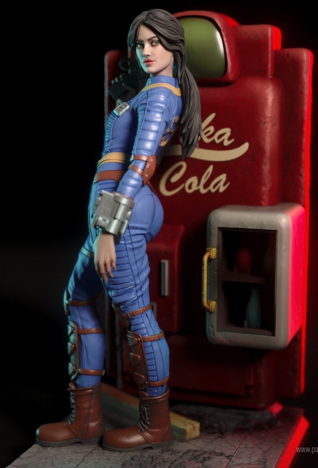 Fallout: Lucy Maclean 12K Quality Figurine, Special Painted ...
