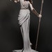 Athena 12K Quality Hand Painted Figurine, Mythology, Gift Athena Fans ...