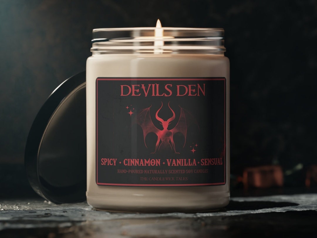 Devil's Den Cinnamon Candle, Avernus-inspired Fragrance for Sharess ...