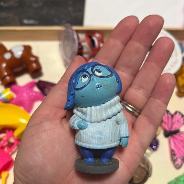 Inside Out Anxiety Figurine - Etsy