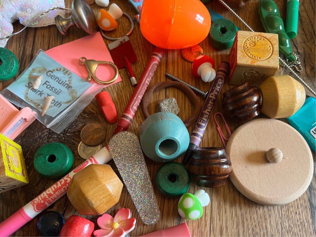 Trinkets I Spy Grab Bag Hands-on Learning Montessori Materials Stem ...