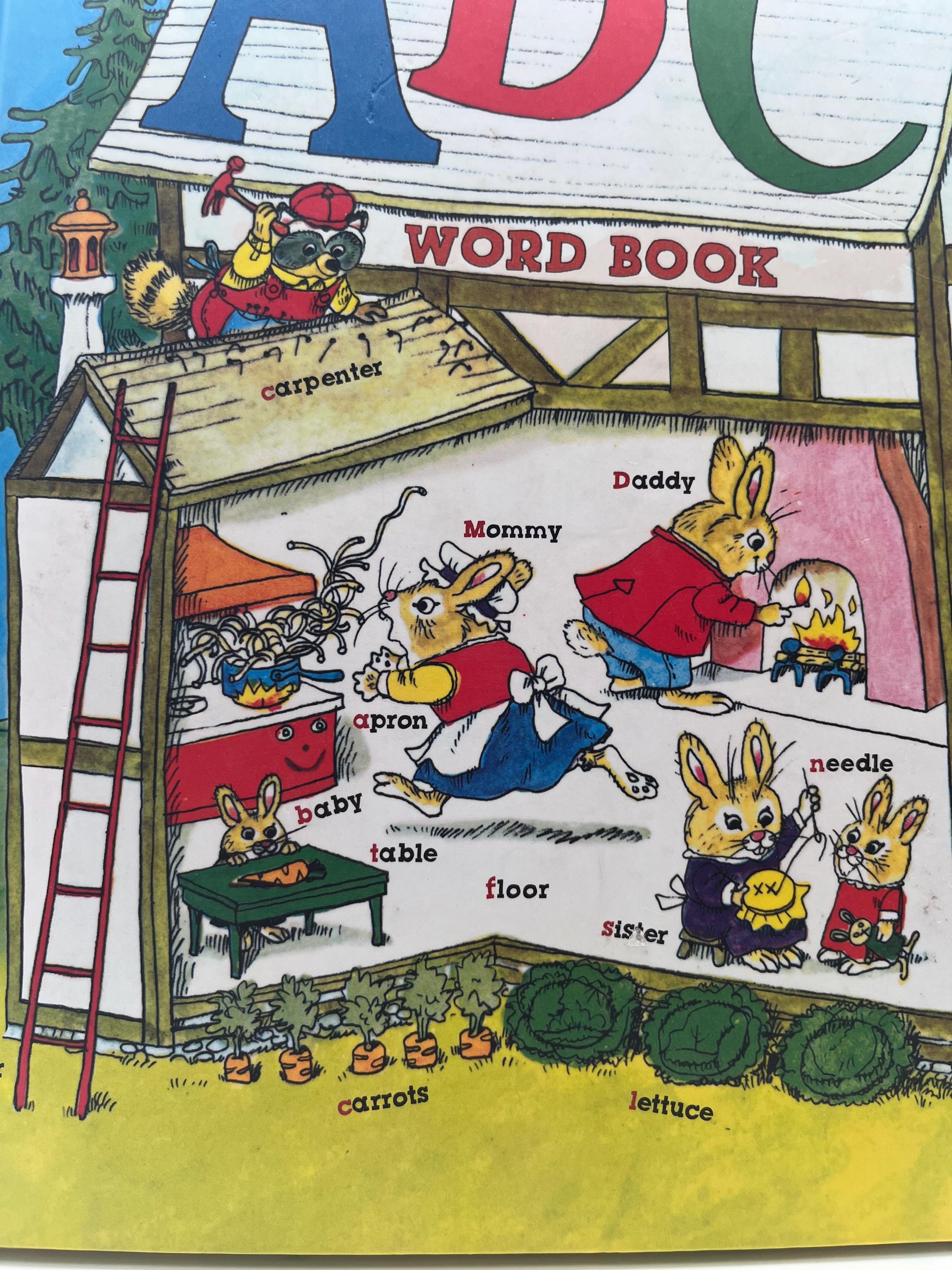 Vintage Richard Scarry's ABC Word Book: Classic Children's Hardcover - Etsy