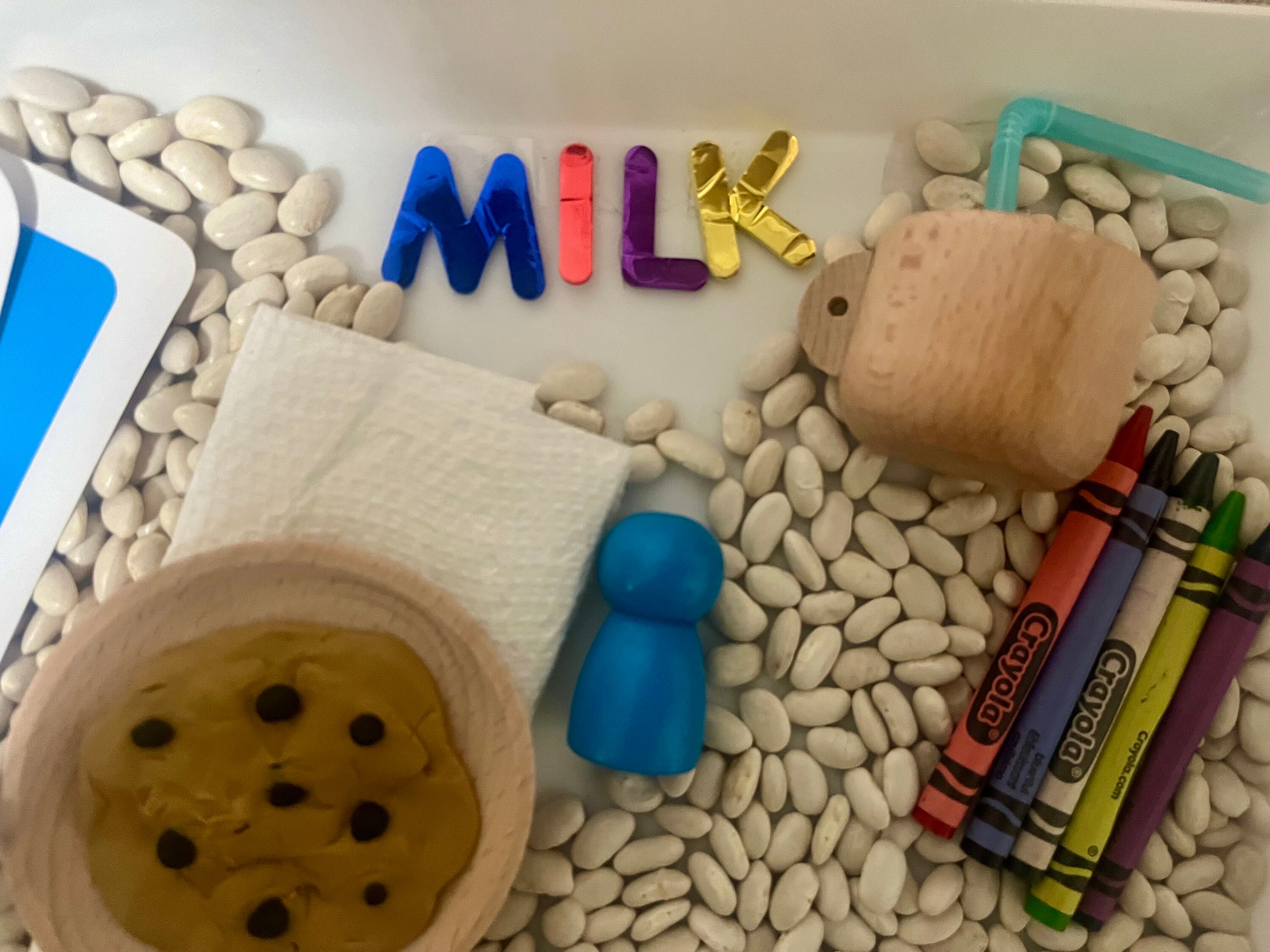 Mouse Sensorial Box With Book Educational Sensory Bin Reading Kit ...