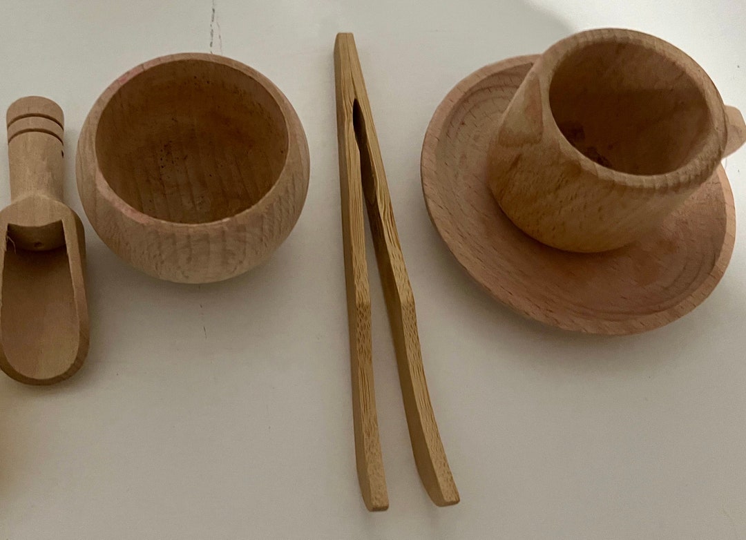 Sensory Tool Set, Montessori Sensorial Supply Kit for Pretend Play ...