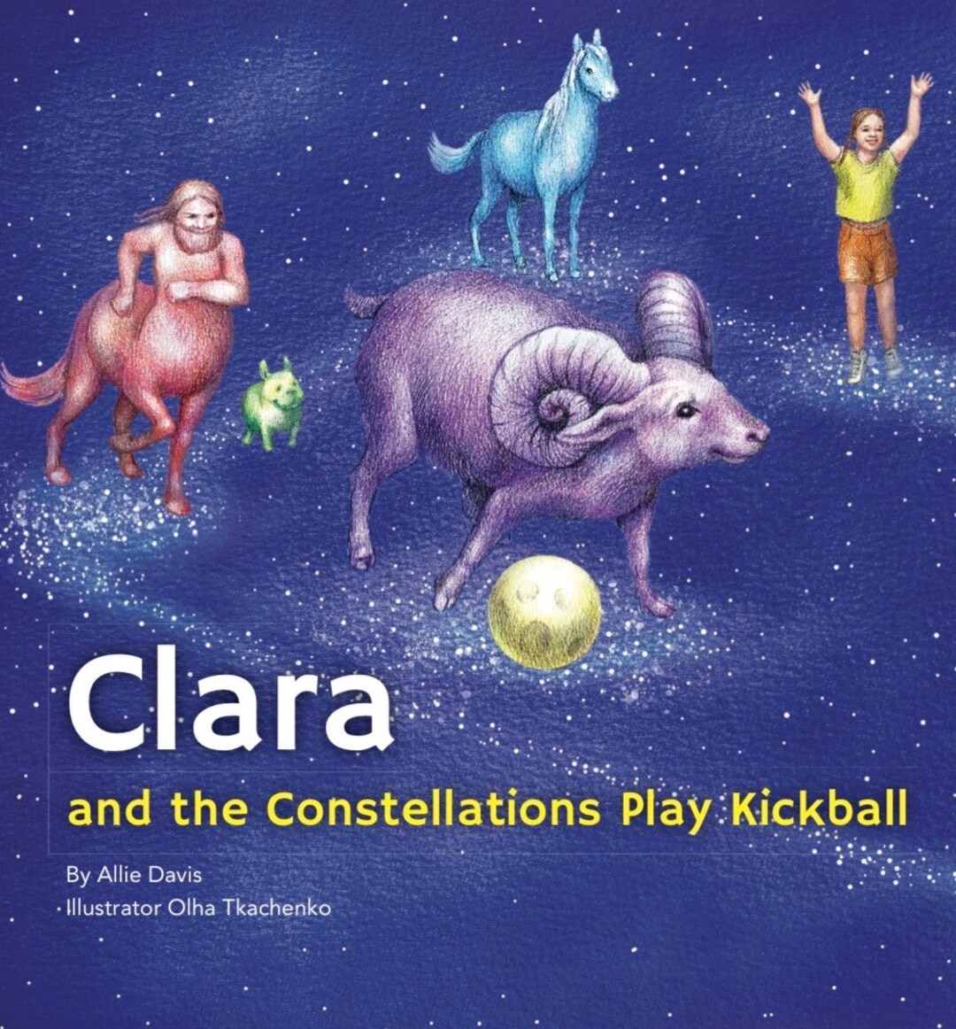 Signed Moon Picture Book for Kids: Clara's Constellation Kickball - Etsy