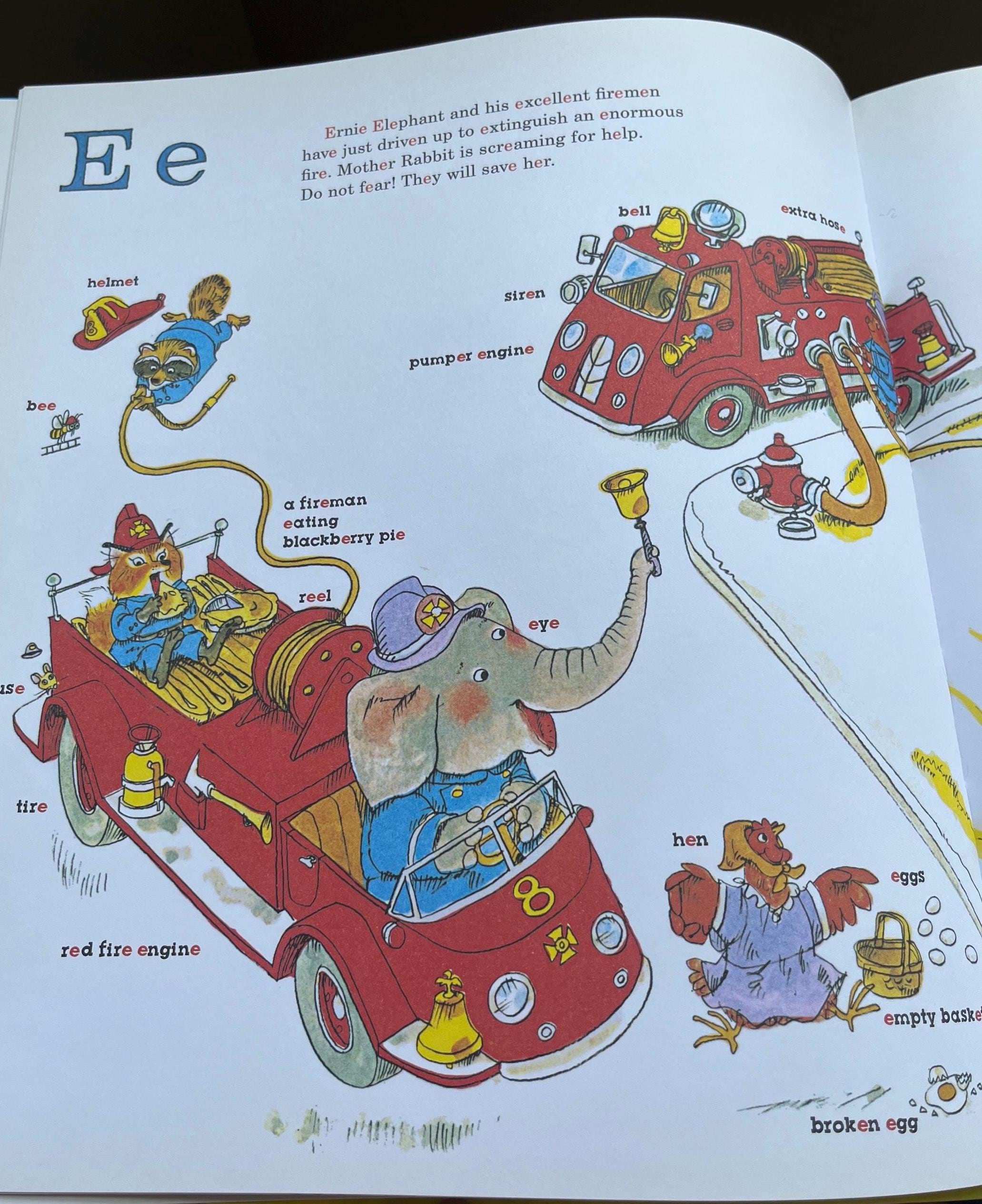 Vintage Richard Scarry's ABC Word Book: Classic Children's Hardcover - Etsy