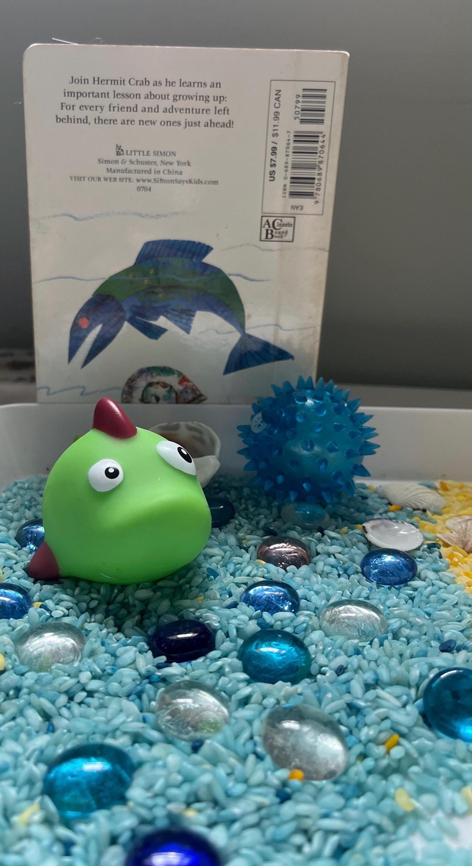 Beach Sensory Bin With Eric Carle Book: Ocean Theme Pretend Play - Etsy