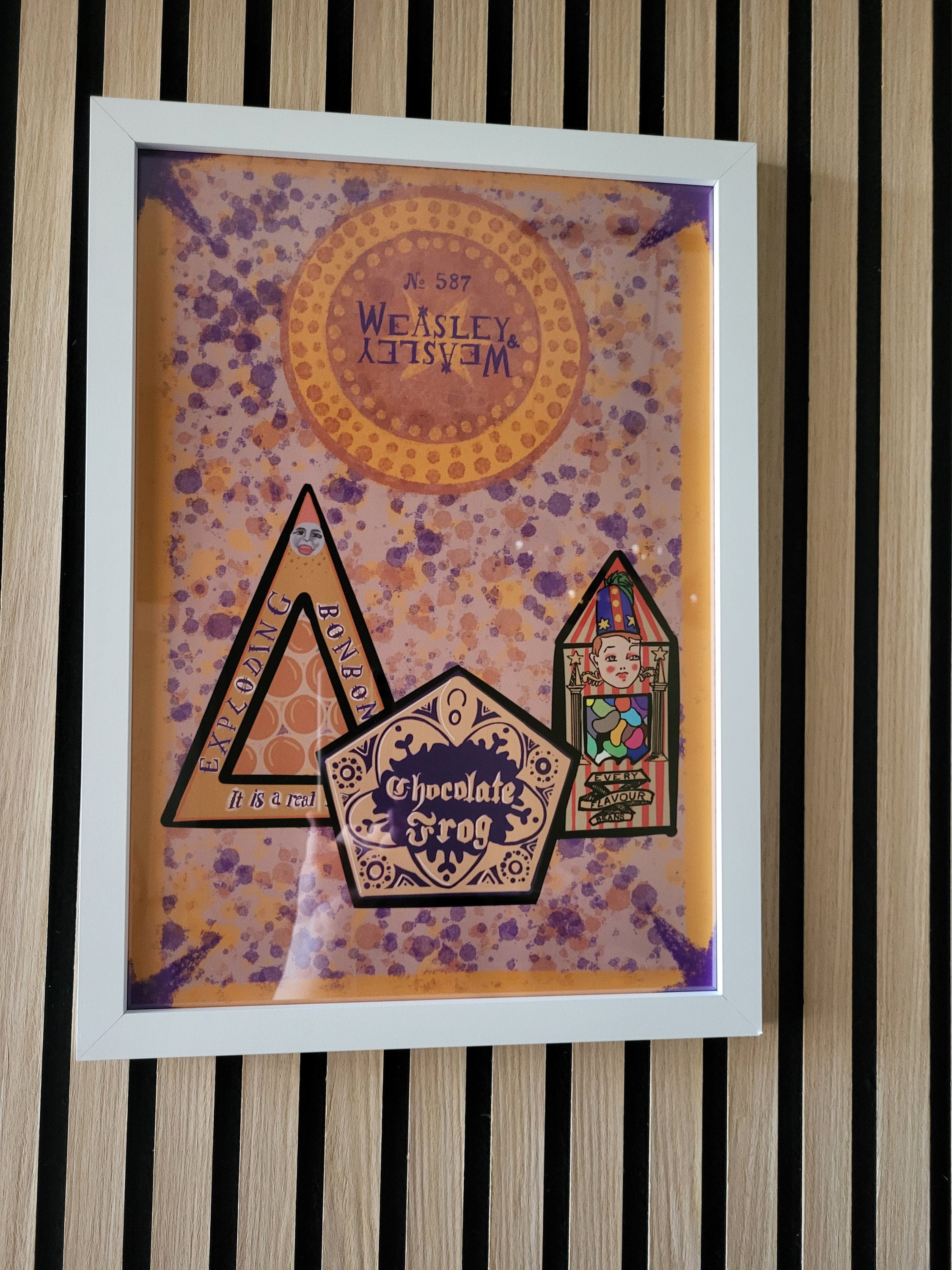 Harry Potter Sweets Print: Weasley's Wizard Wheezes Art - Etsy