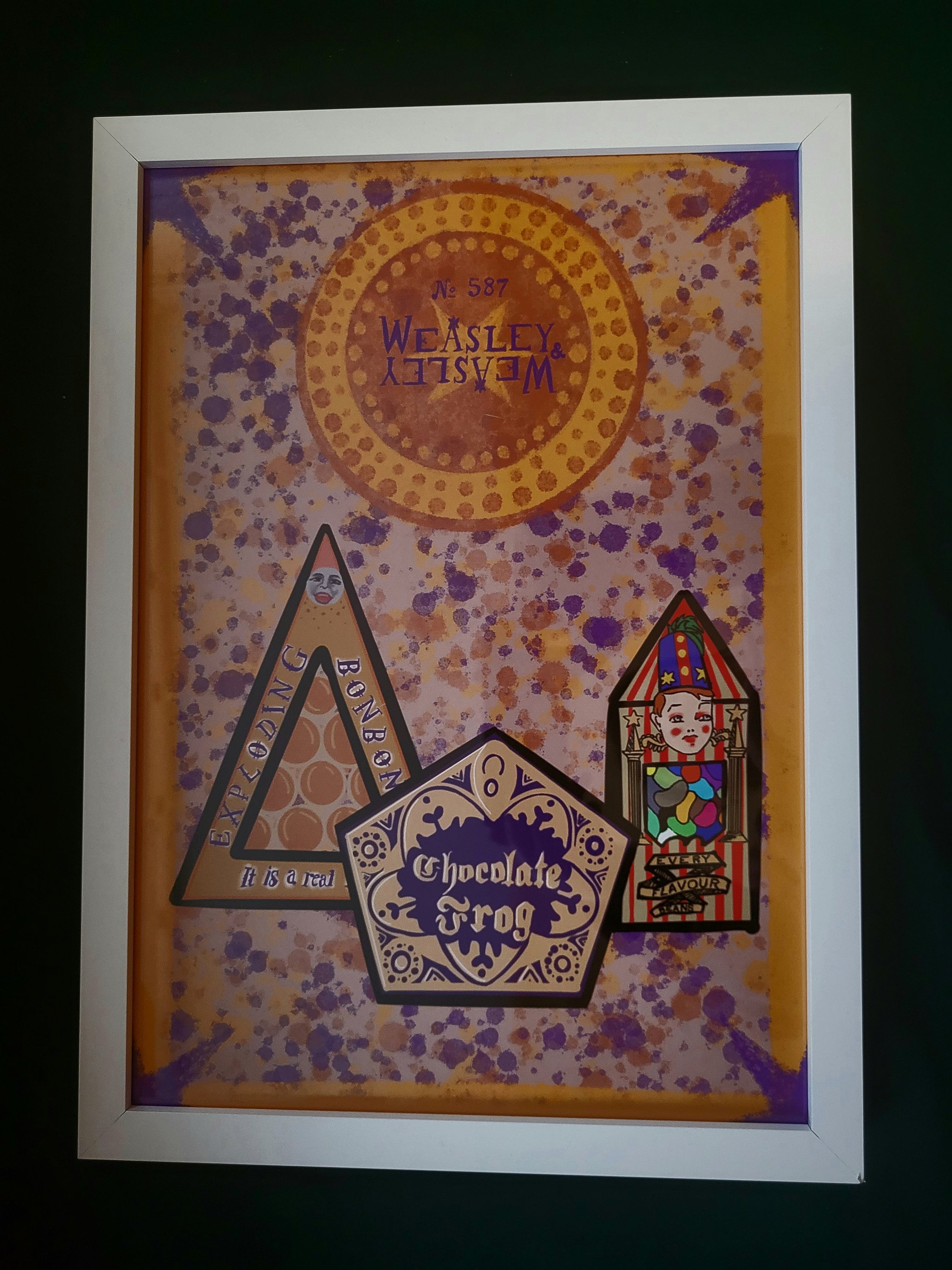 Harry Potter Sweets Print: Weasley's Wizard Wheezes Art - Etsy
