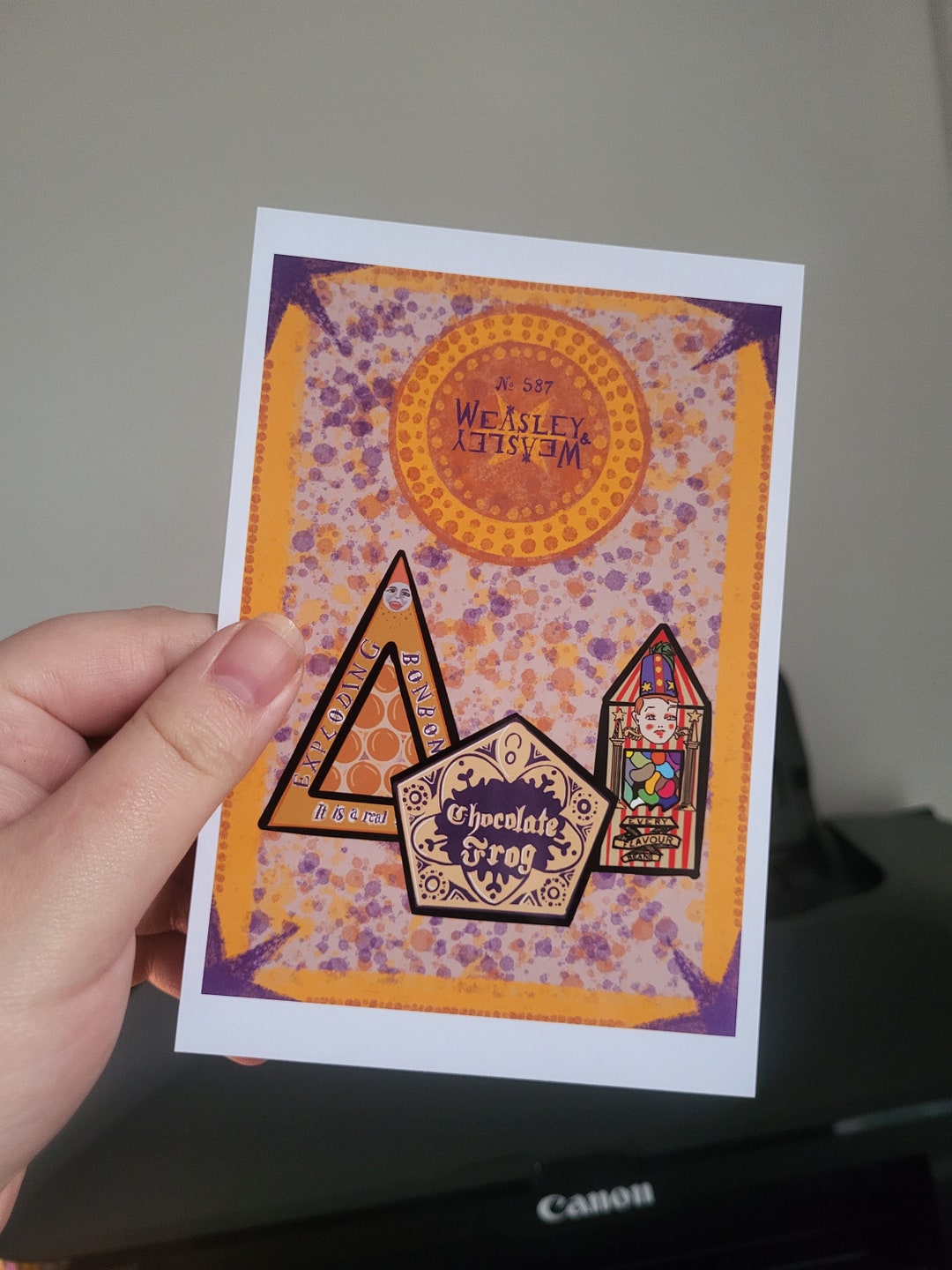Harry Potter Sweets Print: Weasley's Wizard Wheezes Art - Etsy