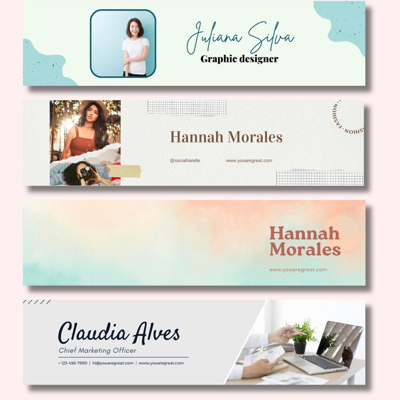 Minimalist Linkedin Banner, Background Cover, Profile Picture, Branding ...