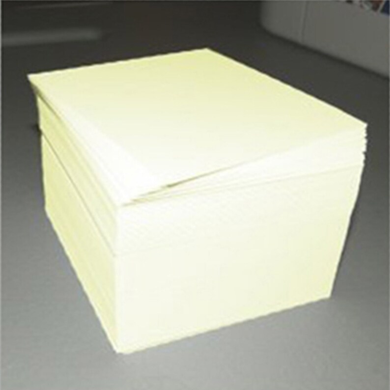 3.5" X 3.5 Inch Non-sticky Note Paper Cubes Cube Refills Plain Blank ...