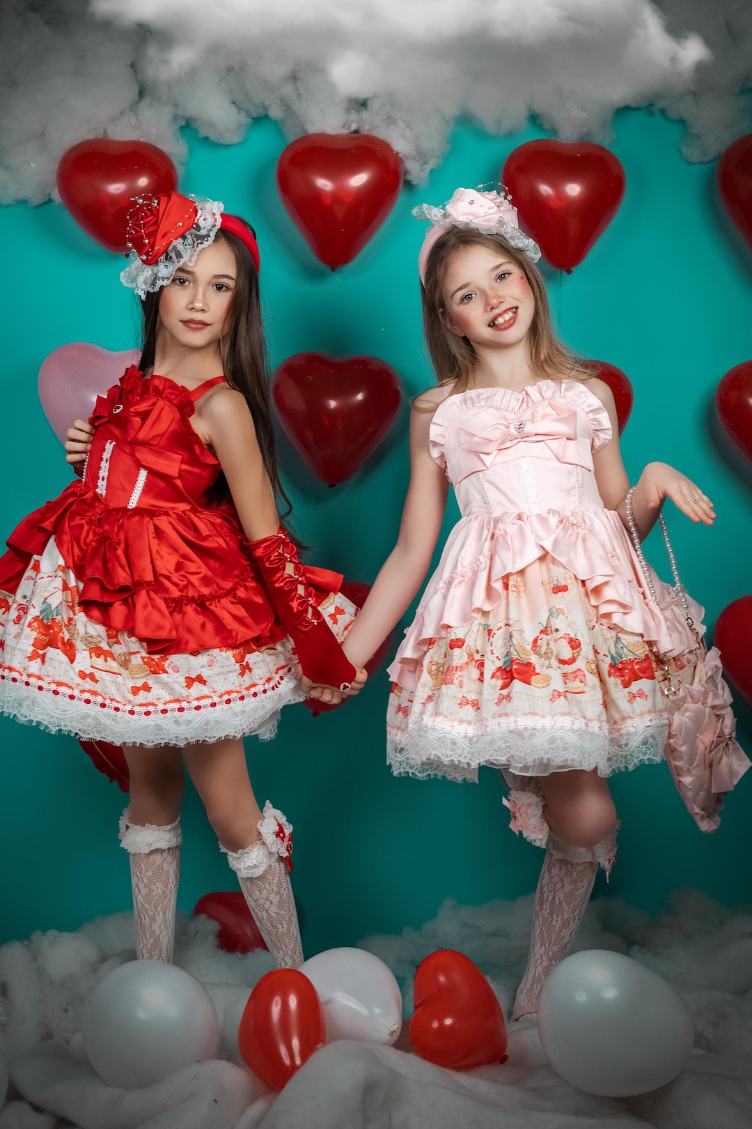 VALENTINES KIDS DRESS | Valentines Matching Sister Dress | Birthday ...