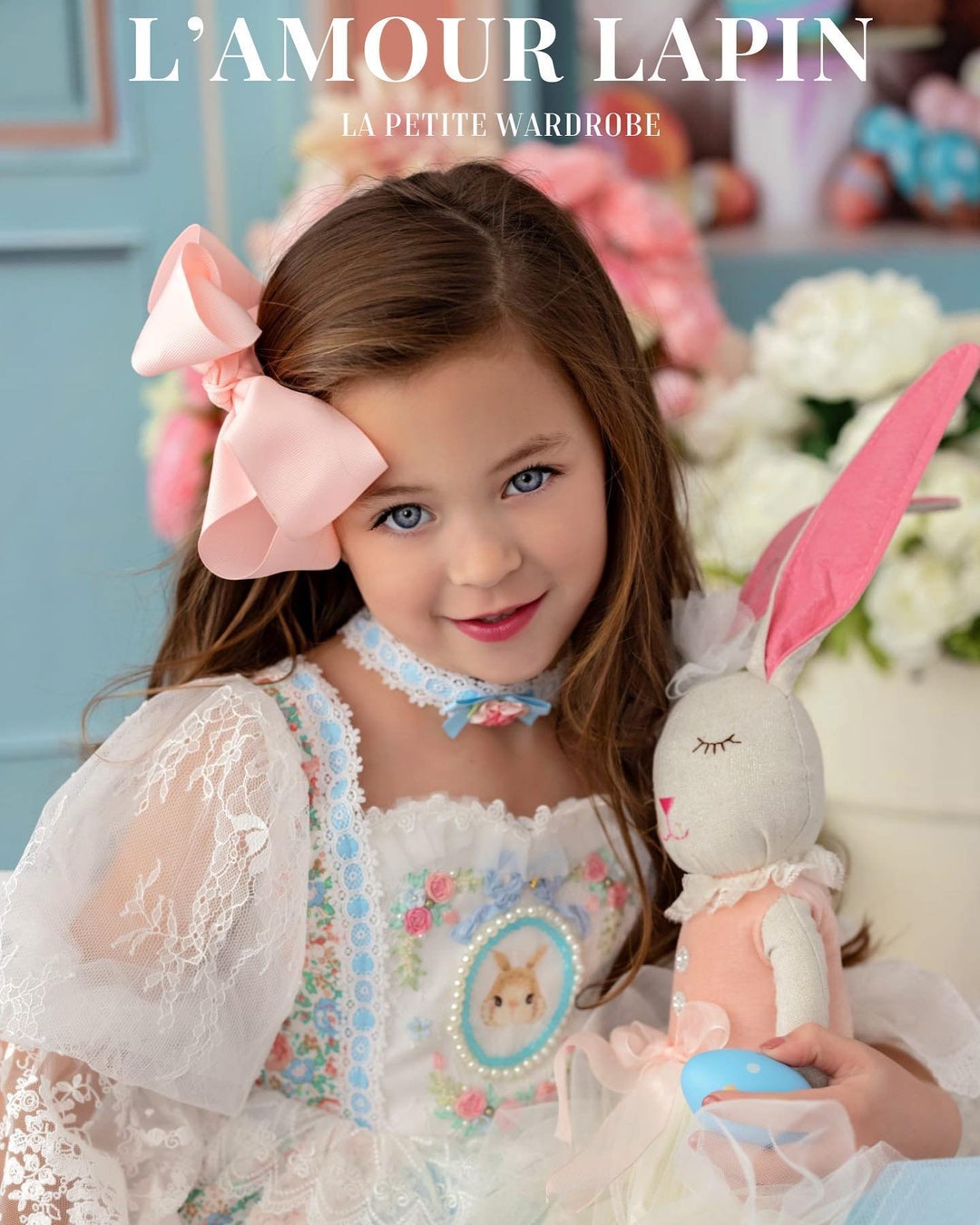 Easter Dress for Girls, Bunny Dress, Easter Custome, Girls Dress, Sky ...
